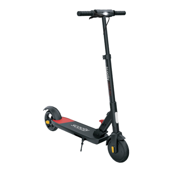 SCOOTY DRIVE PRO ORIGINAL INSTRUCTIONS MANUAL Pdf Download | ManualsLib