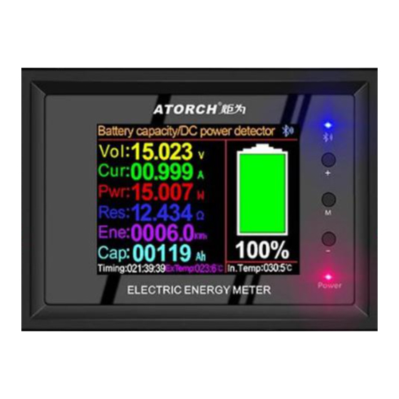 ATORCH DT24 USER MANUAL Pdf Download | ManualsLib