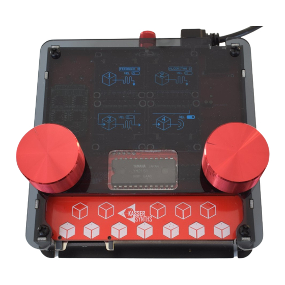 KASSER SYNTHS ARCADE YM2151 USER QUICK MANUAL Pdf Download | ManualsLib