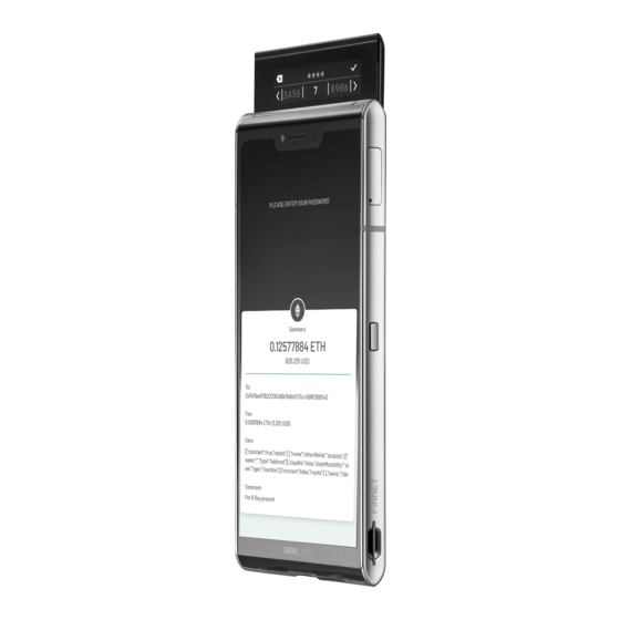 SIRIN LABS FINNEY USER MANUAL Pdf Download | ManualsLib