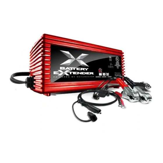 SCHUMACHER BATTERY EXTENDER BE01248 OWNER'S MANUAL Pdf Download ...