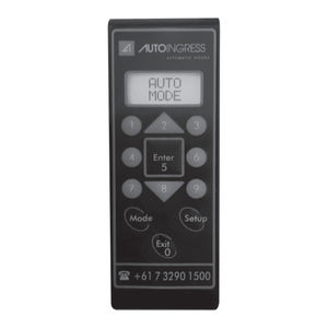 AUTO INGRESS LOGICSLIDE LOGICSWING OWNER OPERATING INSTRUCTIONS Pdf ...