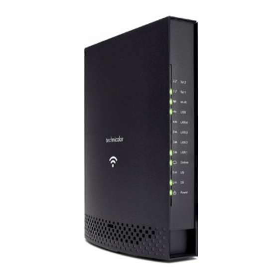 ZIGGO TECHNICOLOR TC7210 MANUAL Pdf Download | ManualsLib