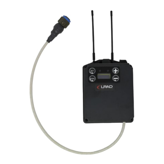 GENASYS LRAD USER MANUAL Pdf Download | ManualsLib