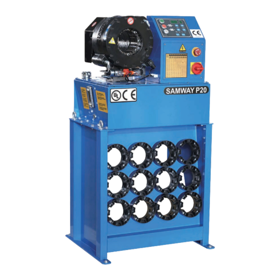 SAMWAY P20D OPERATION BOOK Pdf Download | ManualsLib