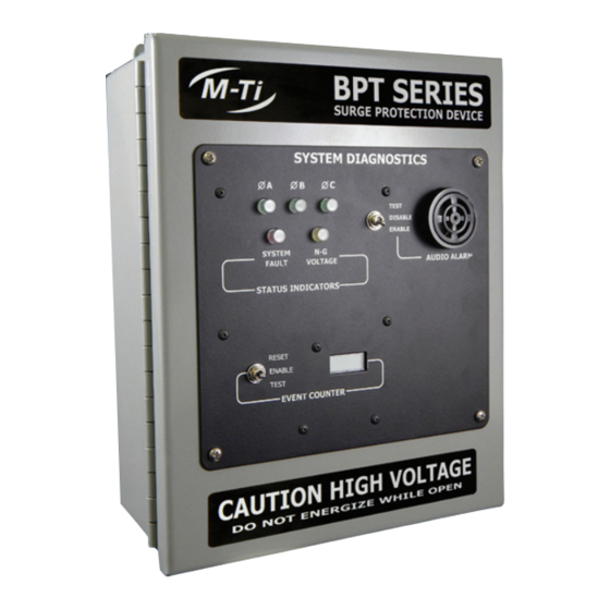 M-TI BPT SERIES QUICK START MANUAL Pdf Download | ManualsLib
