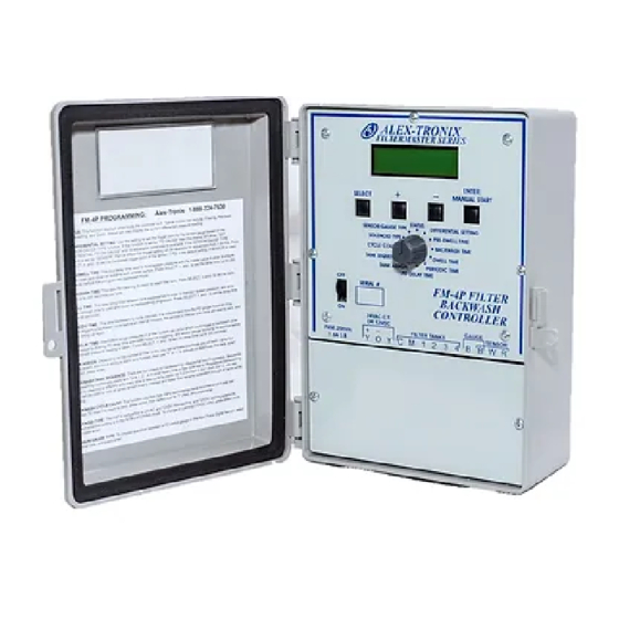 ALEX-TRONIX FILTER MASTER SERIES OWNER'S MANUAL Pdf Download | ManualsLib