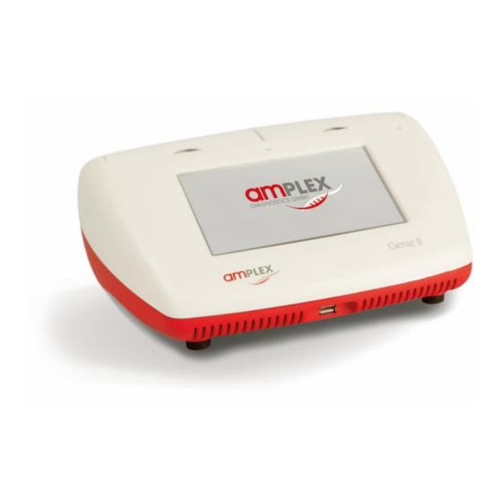 AMPLEX GENIE II INSTRUCTIONS FOR USE MANUAL Pdf Download | ManualsLib