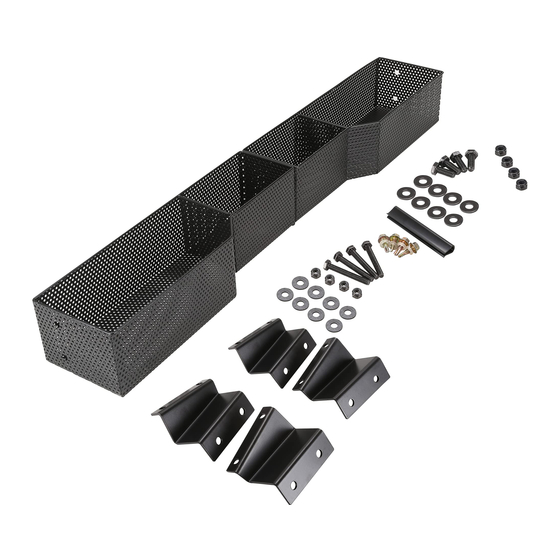 10L0L FRONT INNER STORAGE BASKET QUICK START MANUAL Pdf Download ...