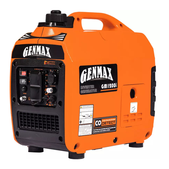 GENMAX GM1200I USER MANUAL Pdf Download | ManualsLib
