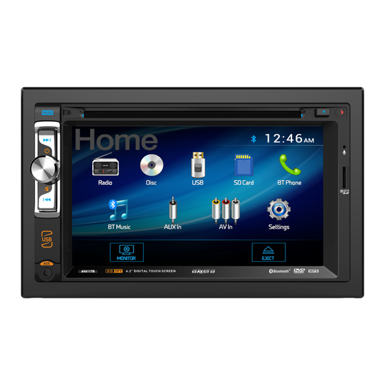 AXXERA AV6117B INSTALLATION & OWNER'S MANUAL Pdf Download | ManualsLib