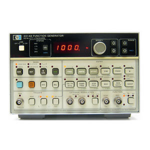 HP 3314A OPERATING MANUAL Pdf Download | ManualsLib