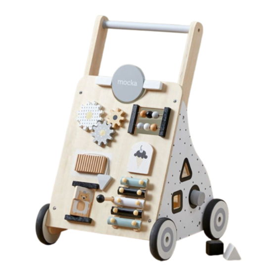 MOCKA LOTTIE ACTIVITY TROLLEY ASSEMBLY INSTRUCTIONS Pdf Download ...