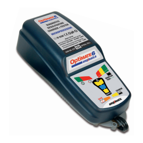 TECMATE OPTIMATE 6 TM180 INSTRUCTIONS FOR USE MANUAL Pdf Download ...