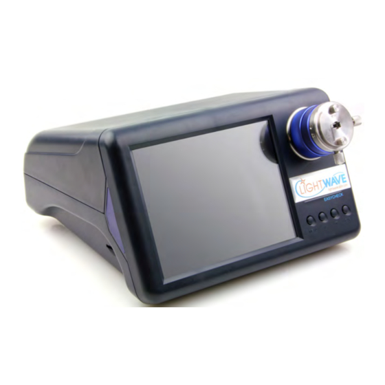 LIGHTWAVE EASYCHECK EC400KD INSTRUCTION MANUAL Pdf Download | ManualsLib