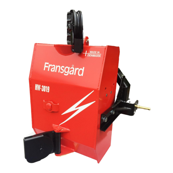 FRANSGARD HW-3019 MANUAL Pdf Download | ManualsLib