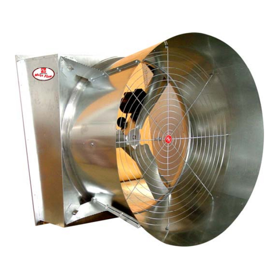 HIRED-HAND MEGA-FLOW CONE FAN INSTALLATION MANUAL Pdf Download | ManualsLib