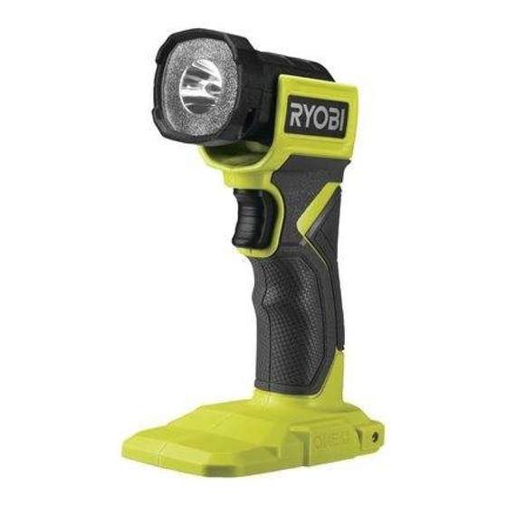 RYOBI ONE PLUS RLF18 INSTRUCTION MANUAL Pdf Download | ManualsLib