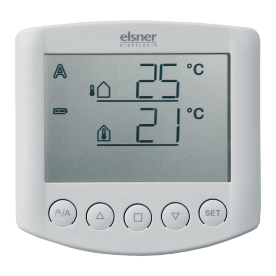 ELSNER ELEKTRONIK AREXA 230V WINDOW CONTROL INSTALLATION AND ADJUSTMENT ...