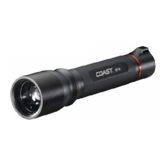 COAST HP14 QUICK START MANUAL Pdf Download | ManualsLib