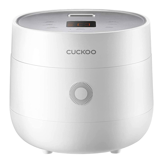 CUCKOO CR-0675F SERIES USER MANUAL Pdf Download | ManualsLib