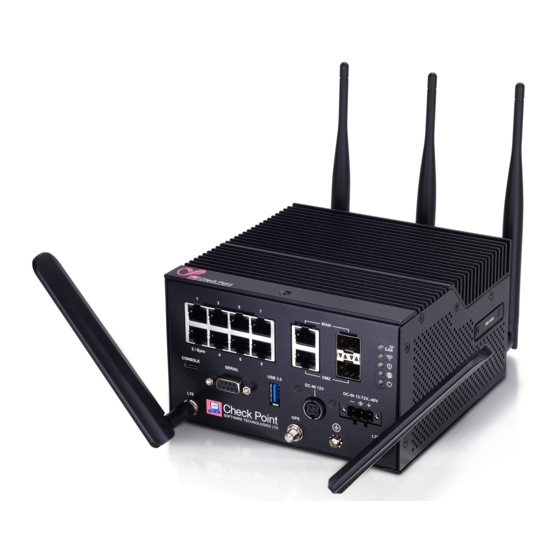 CHECK POINT 1570R QUICK START MANUAL Pdf Download | ManualsLib