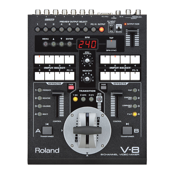 ROLAND V-8 SERVICE NOTES Pdf Download | ManualsLib