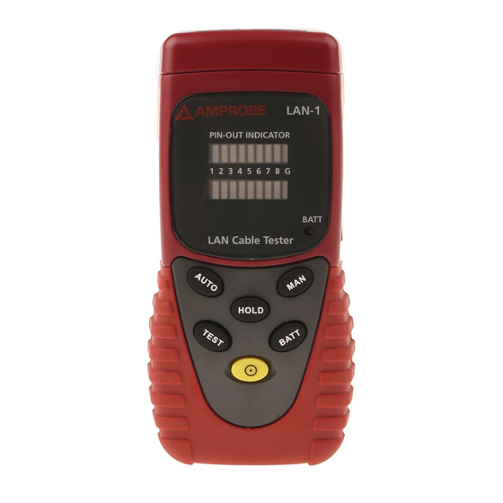 AMPROBE LAN-1 USER MANUAL Pdf Download | ManualsLib