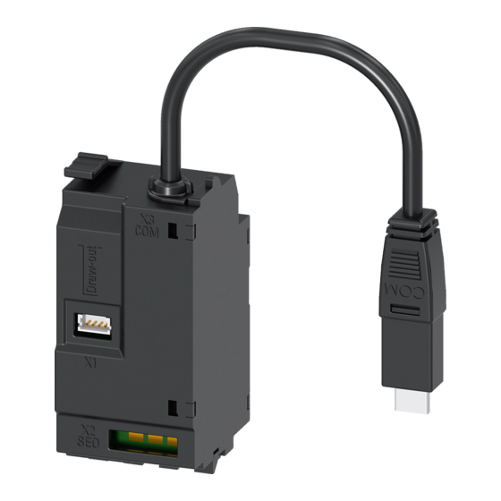 SIEMENS COM060 OPERATING INSTRUCTIONS MANUAL Pdf Download | ManualsLib