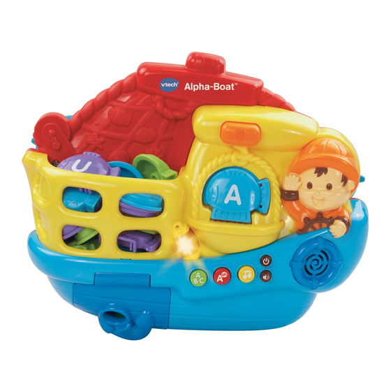 VTECH ALPHABET BOAT USER MANUAL Pdf Download | ManualsLib