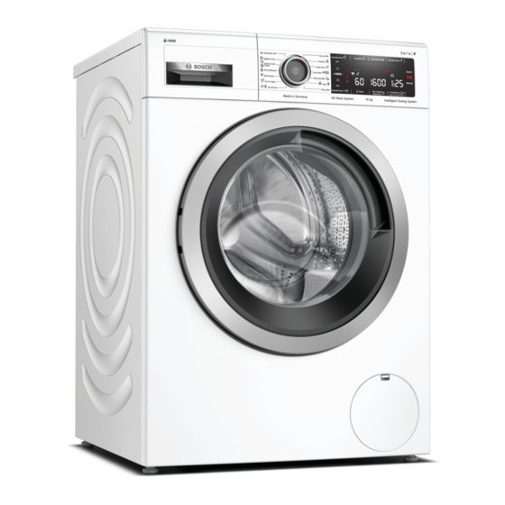 BOSCH WAX32KH1BY USER MANUAL AND INSTALLATION INSTRUCTIONS Pdf Download ...