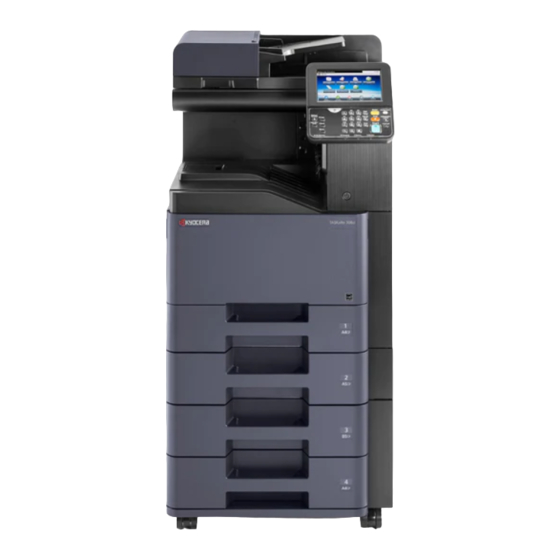 KYOCERA TASKALFA 308CI MANUAL Pdf Download | ManualsLib
