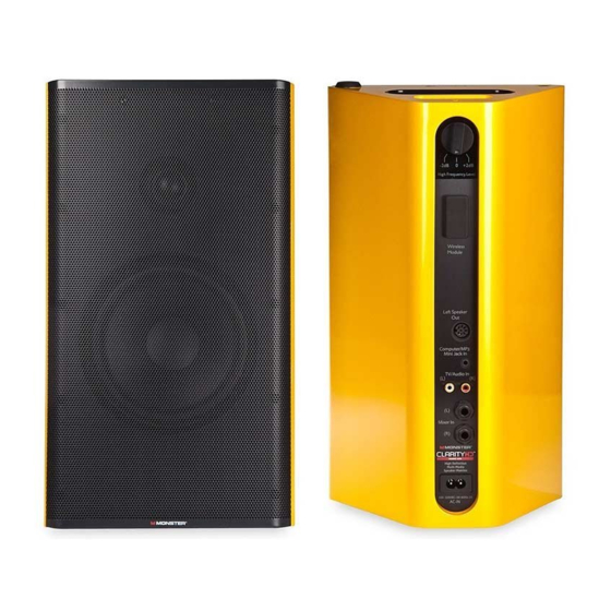 MONSTER CLARITY HD MANUAL Pdf Download | ManualsLib