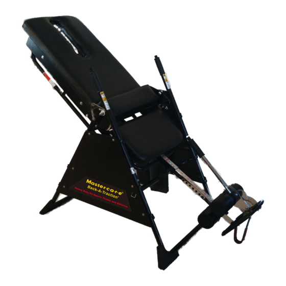 MASTERCARE BACK-A-TRACTION CN-AH6 HEAVY DUTY ASSEMBLY INSTRUCTIONS ...