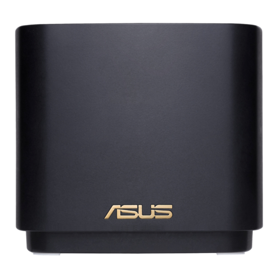 ASUS ZENWIFI XD4S QUICK START MANUAL Pdf Download | ManualsLib