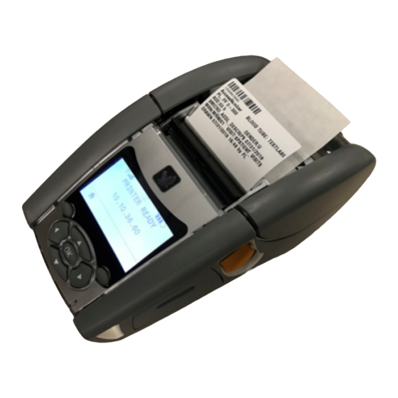 VOCERA ZEBRA ZQ610HC USER MANUAL Pdf Download | ManualsLib