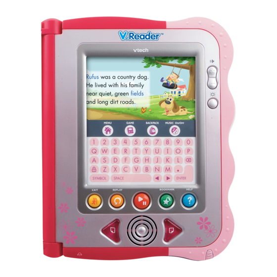 VTECH V.READER USER MANUAL Pdf Download | ManualsLib