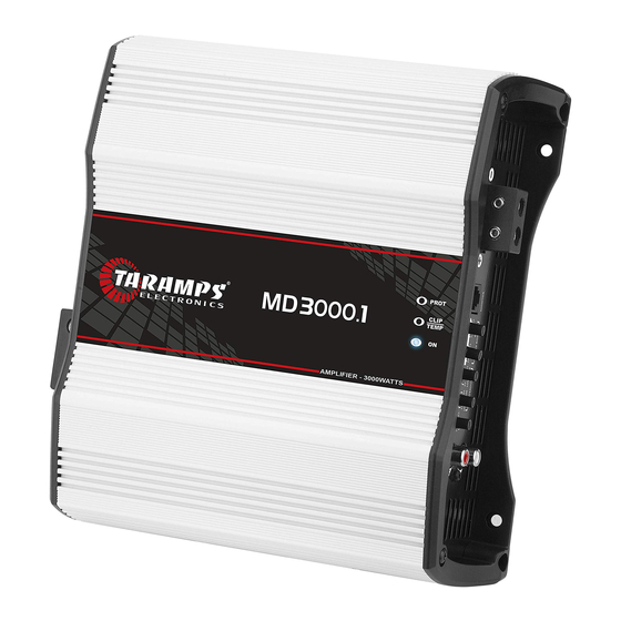 TARAMPS MD3000.1 INSTRUCTION MANUAL Pdf Download | ManualsLib