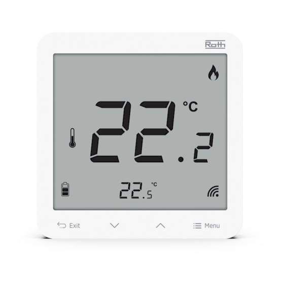 ROTH TOUCHLINE SL PLUS INSTALLATION MANUAL Pdf Download | ManualsLib