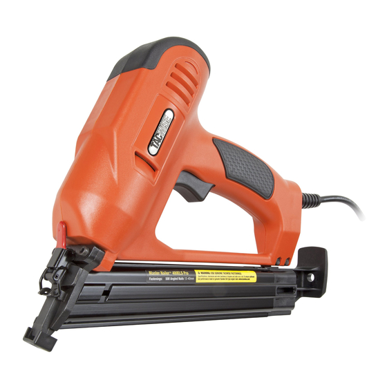 TACWISE MASTER NAILER 400ELS PRO OPERATOR'S MANUAL Pdf Download ...
