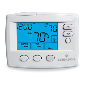 Emerson Single Stage Programmable Thermostat 1F80-0471 Manual | ManualsLib