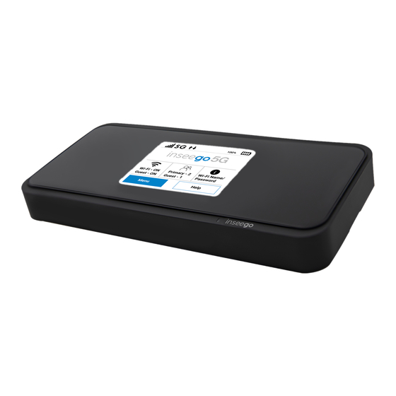 Inseego 5G MiFi M2000 Quick Start Guide | ManualsLib
