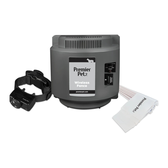 Premier Pet Wireless Fence Manual | ManualsLib