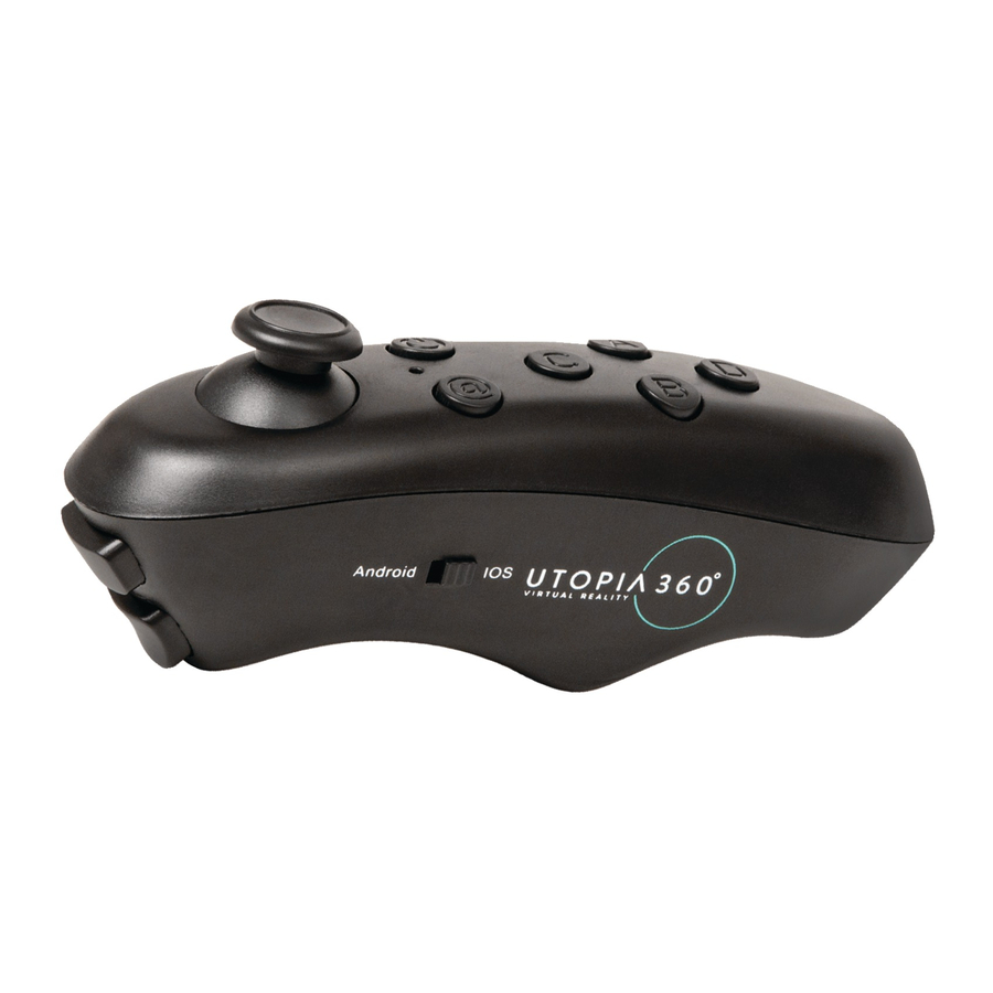 Utopia 360 VR Bluetooth Controller Manual | ManualsLib