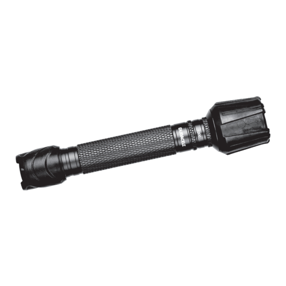 Duracell Led Flashlight 1000 Lumens Manual | ManualsLib