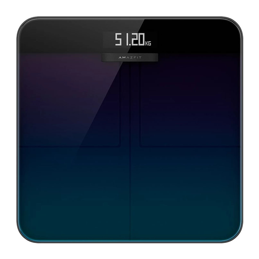 Amazfit Smart Scale Manual | ManualsLib