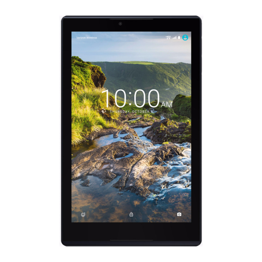 Verizon Ellipsis 8HD Tablet Manual | ManualsLib