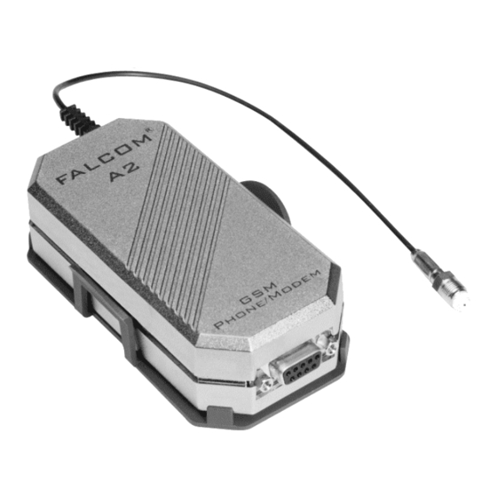 FALCOM A2 SERIES USER MANUAL AND COMMAND REFERENCE Pdf Download ...