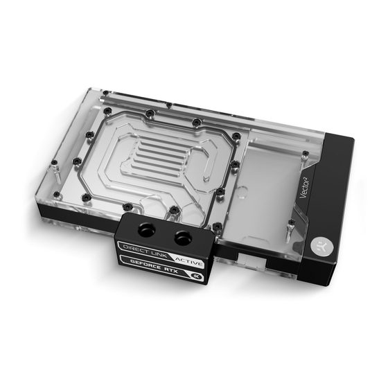 EKWB EK-QUANTUM VECTOR2 FE RTX 4090 D-RGB USER MANUAL Pdf Download ...