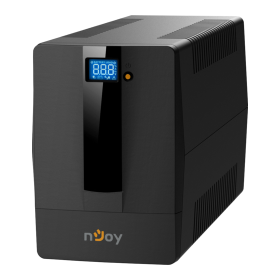 NJOY HORUS PLUS SERIES USER MANUAL Pdf Download | ManualsLib